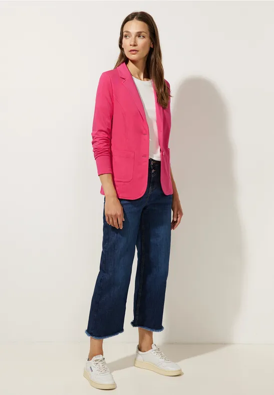 STREET-ONE Basic Blazer für Damen in Rot | STREET-ONE