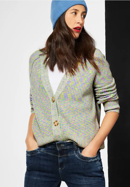 STREET-ONE Cardigan multicolore | STREET-ONE