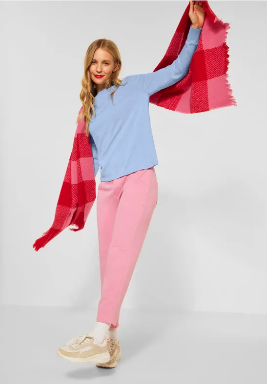 STREET-ONE Pullover mit U-Boot Kragen für Damen | STREET-ONE